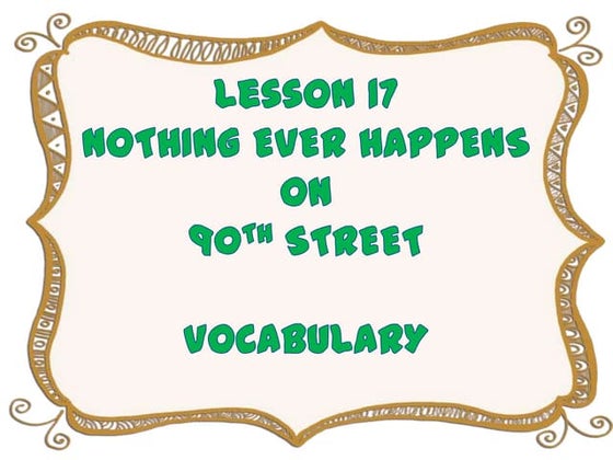 Lesson 9 | PPTX