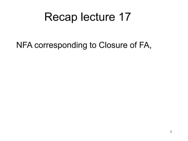 Lesson 18 Automata Ppt