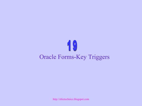 Oracle Forms Creation List Of Values Lov Ppt 9623