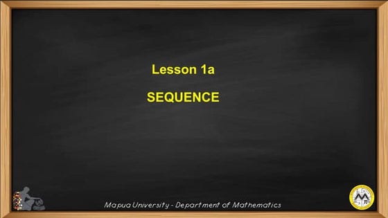Sequence and series | PPTX