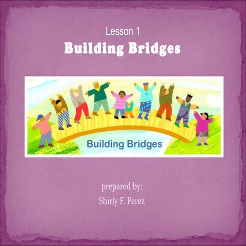 Lesson 1 buiding bridges presentation | PPT | Deodorant and ...