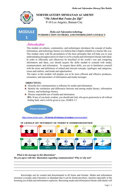 Chapter 1 Introduction to Media and Information Literacy | PPT