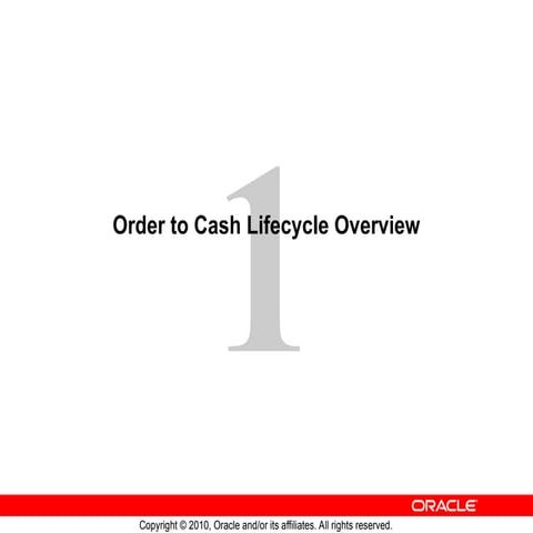 Order to cash | PPTX