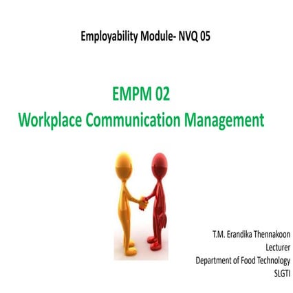 Lesson_1_EFFECTIVE_COMMUNICATION_SKILLS.ppt | Free Download