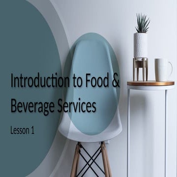 TLE 7/8 - Introduction Food Beverages Services Module 1.pptx
