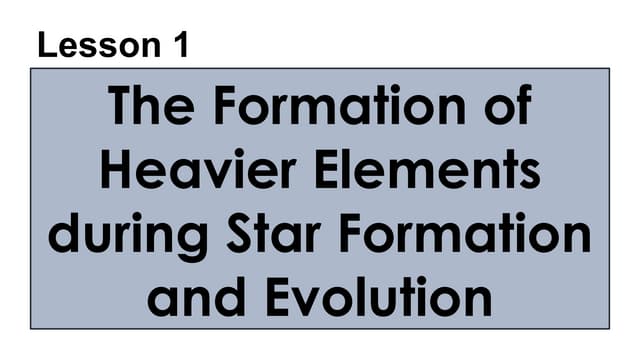 THE FORMATION OF ELEMENTS IN THE UNIVERSE.pptx