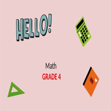 Lesson 1 g4 math.pptx grade 4 revise multiplication | PPTX