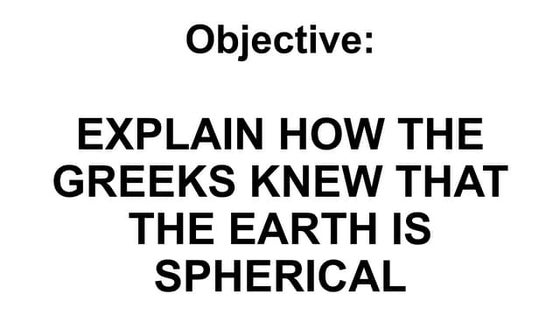 3.the spherical earth powerpoint presentation in physical science ...