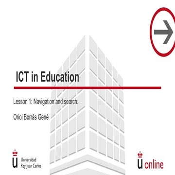 Lesson 1: navigation and search | PPT