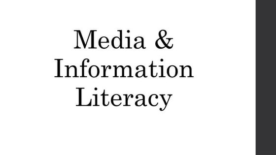 Media information literacy Reporting.pptx