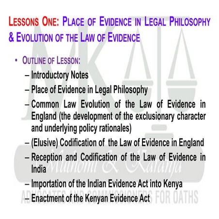 The Law Of Evidence 5th Edition I H Dennis | PDF