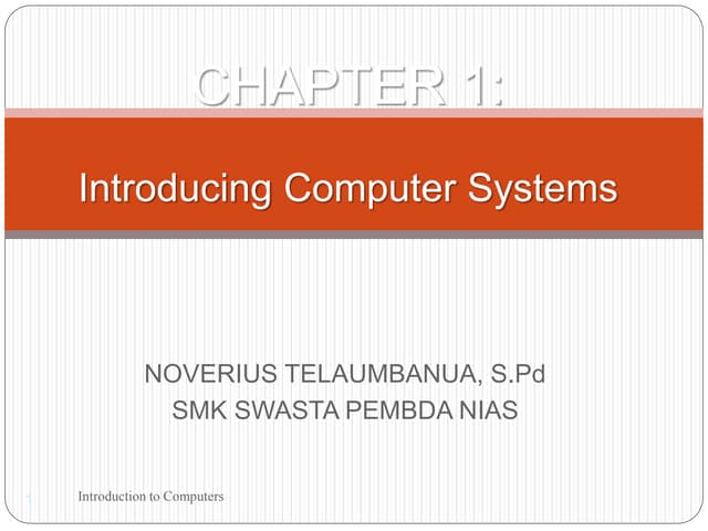 Lesson 1 Introduction To Computers Pptx Pptx