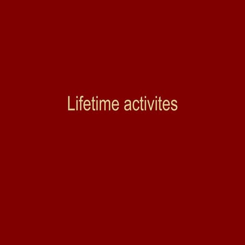 Lesson1 lifetime | PPT