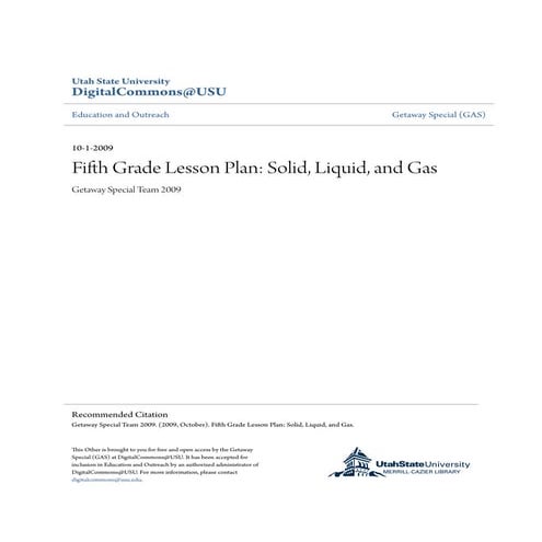 Lesson 1 on matter | PDF