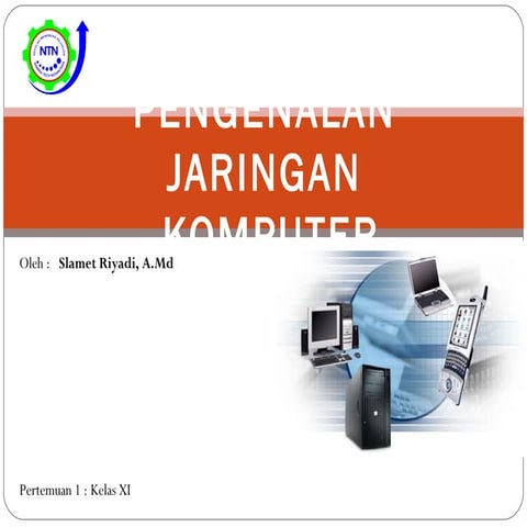 Lesson 1 pengenalan jaringan komputer | PPT