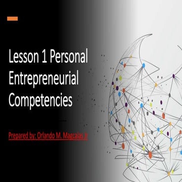 Lesson 1 Personal Entrepreneurial Competencies.pptx