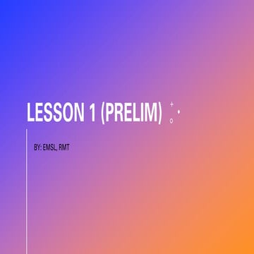 Lesson 1 (prelim)Anatomy and Phisiology.pdf | Endocrine and Metabolic ...