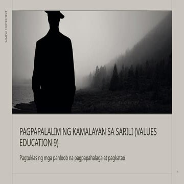 Mahalin at Pahalagahan ang Sarili: Gabay sa Kalusugan at Pagpapahalaga ...