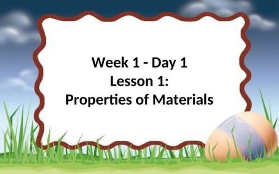 Changes that materials undergo GRADE 5 | PPT