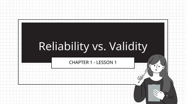 Validity and Reliability | PPT | Standardized Testing | Educational ...
