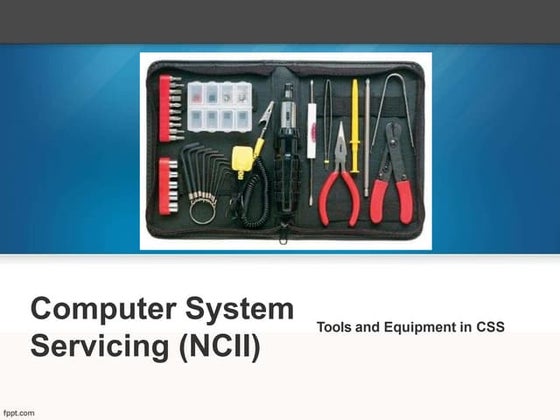 TLE - COMPUTER SYSTEMS SERVICING - HAND TOOLS | PPTX | Computer Peripherals | Computing