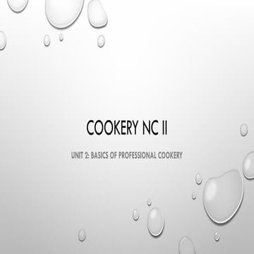 Lesson 1 TOPIC 1 Pots and Pans in cookery nc ii.pptx | Cooking | Food ...