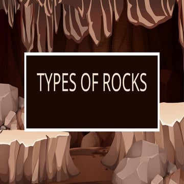 LESSON 1_TYPES OF ROCKS and its examples | PPTX