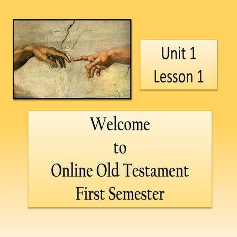 Lesson 1 unit 1 introduction | PPT