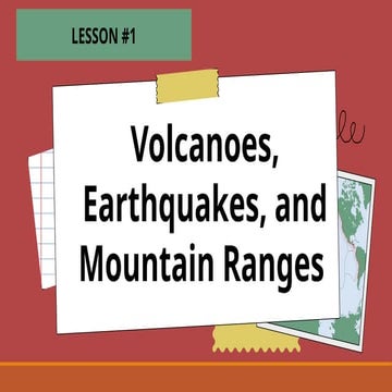 Plate Tectonics | PPTX