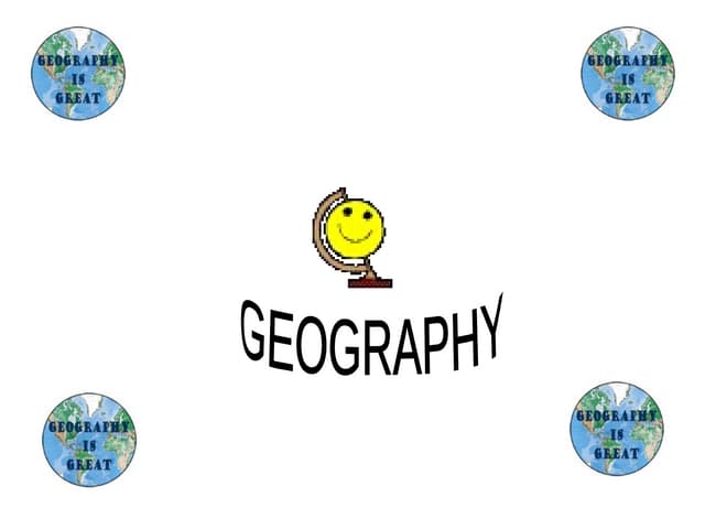Geography Introduction | PPTX
