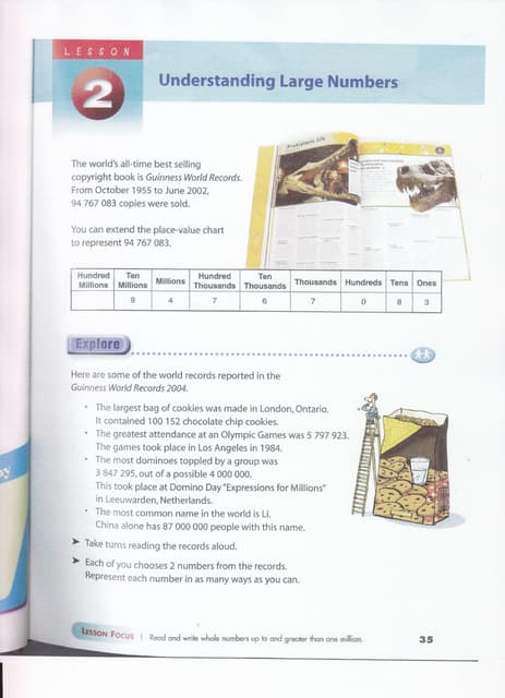 reading and Writing Large Numbers | PPT