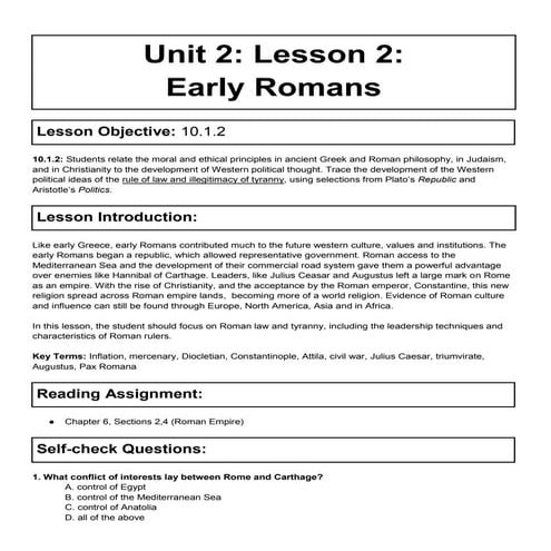 Lesson 2.2 | DOCX | Christianity | Religion & Spirituality