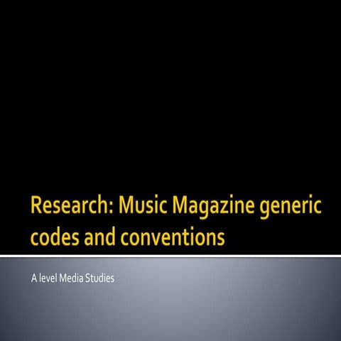 Lesson 2- Codes and Conventions | PPT