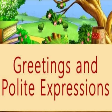 Greetings and Polite Expressions | PPTX