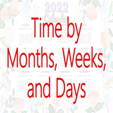 Months of the year | PPTX
