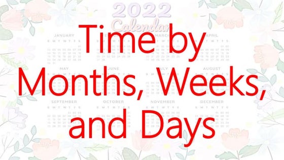 Months | PPTX