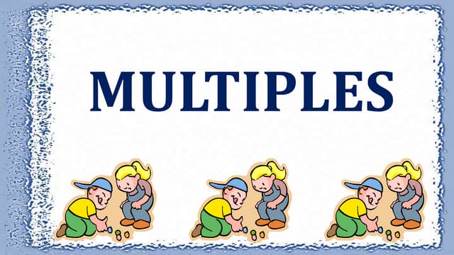 Solving Problems Involving Multiplication | PPTX