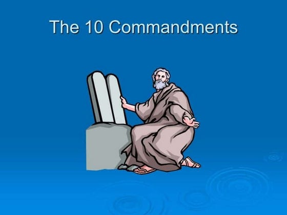 Ten Commandments | PPTX