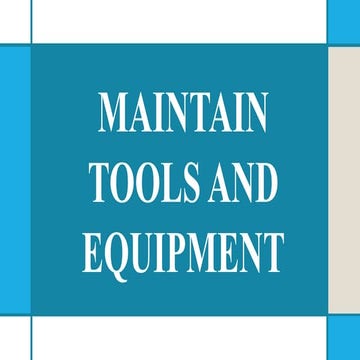 Classification of Hand Tools - PART 1 | PDF