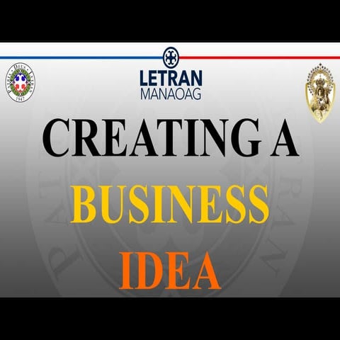 lesson 2 creating business ideas for TLE | PPTX