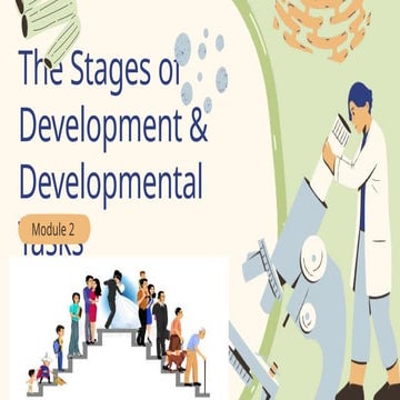 The Stages of Development & Developmental Tasks | PPTX