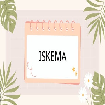 Teoryang iskema | PPTX