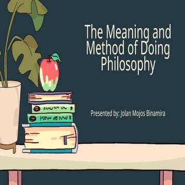 UNDERSTANDING PHILOSOPHY: Introduction to Philosophy | PPTX