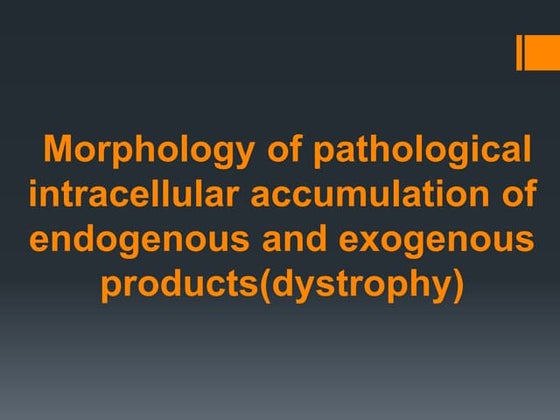Morphology of Cell injury by Dr. Roopam Jain | PPTX | Endocrine and ...