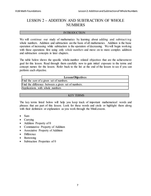 Addition of integers Grade 6 | PPT