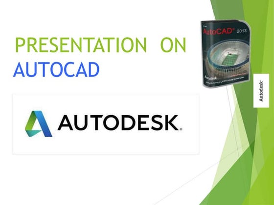 Presentation On Auto Cad | PPTX