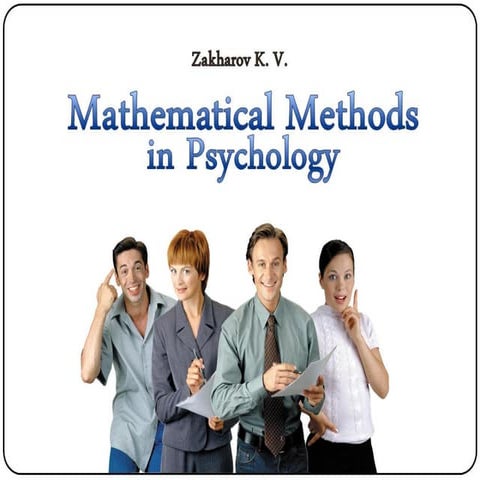 Mathematical Methods in Psychology (II) - Descriptive Statistics | PDF