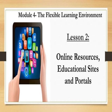Lesson 2-FLEXIBLE LEARNING ENVIRONMENT REPORT.pptx