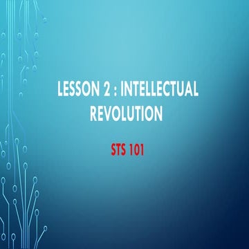LESSON 2 - THE INTELLECTUAL REVOLUTION.pptx