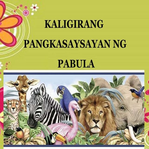 LESSON 2 - PABULA, pabula lesson, aral n | PPTX